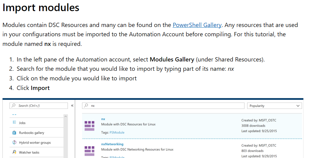 Could Not Find The Module · Issue 23954 · Microsoftdocsazure Docs · Github