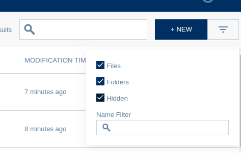 Hidden file checkbox unchecks after page reload · Issue #1733 · owncloud/web · GitHub