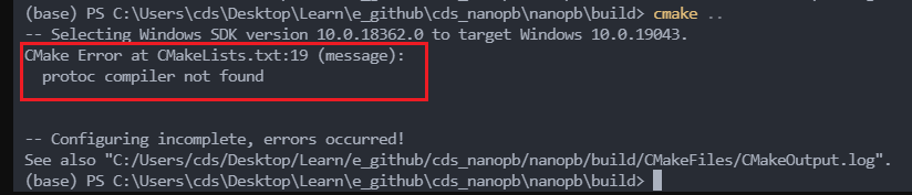 protoc compiler not found on windows · Issue #713 · nanopb/nanopb · GitHub