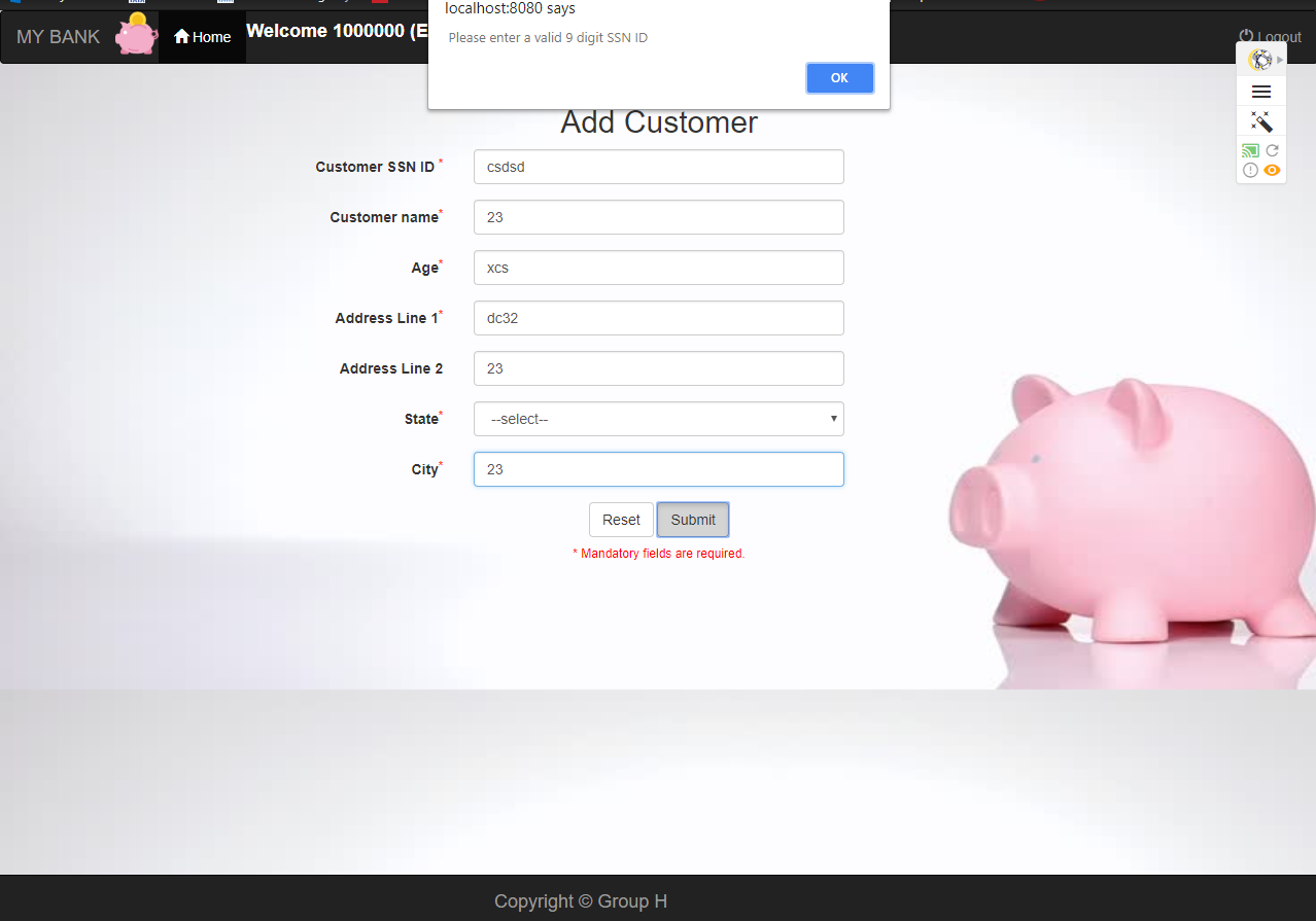 GitHub - ChandanKolambe/Banking_Portal: Using Java, JSP, Servlet, Bootstrap, SQL Database