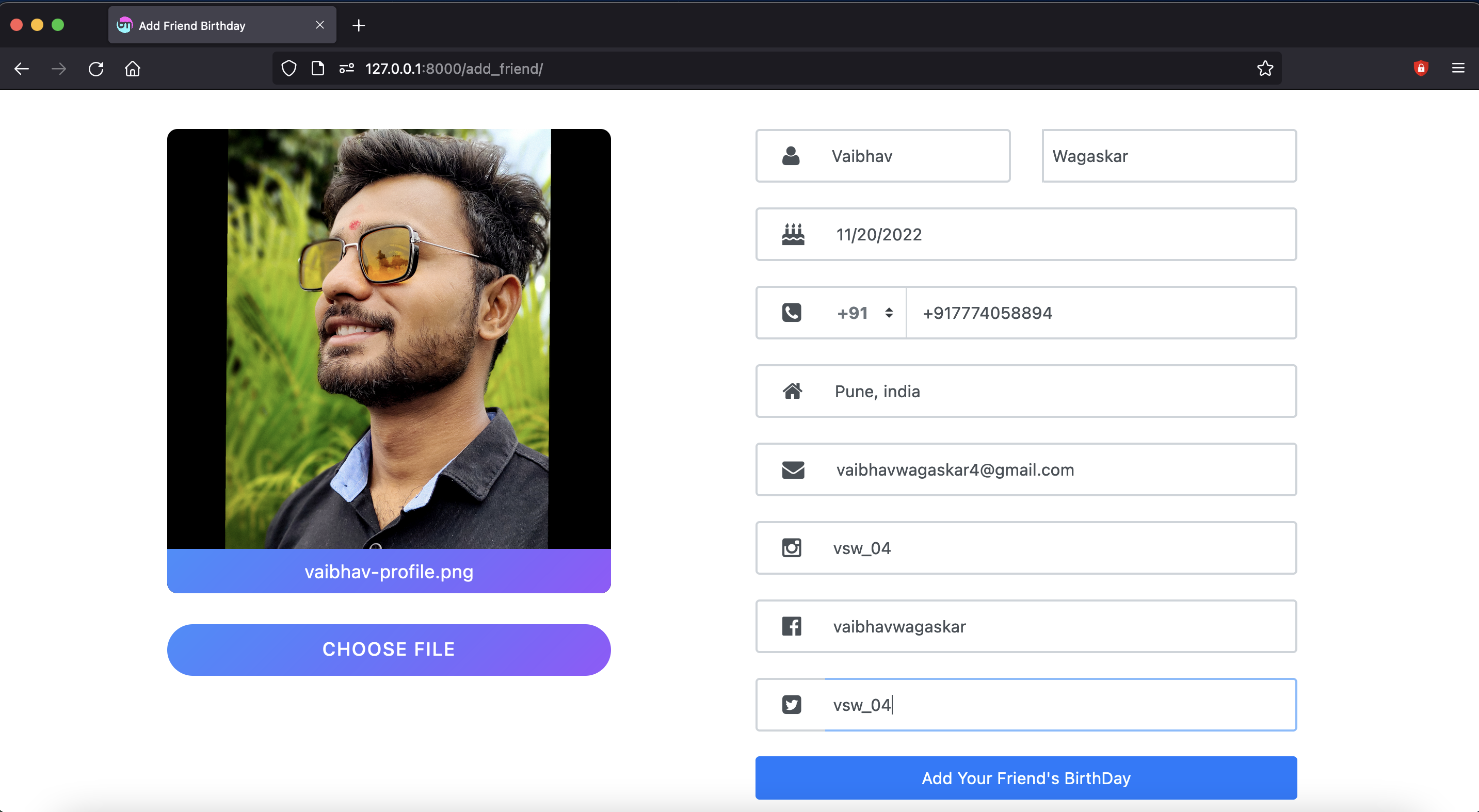 GitHub - cartosat/Birthday_Tracker: Birthday Tracker is a full-fledged ...