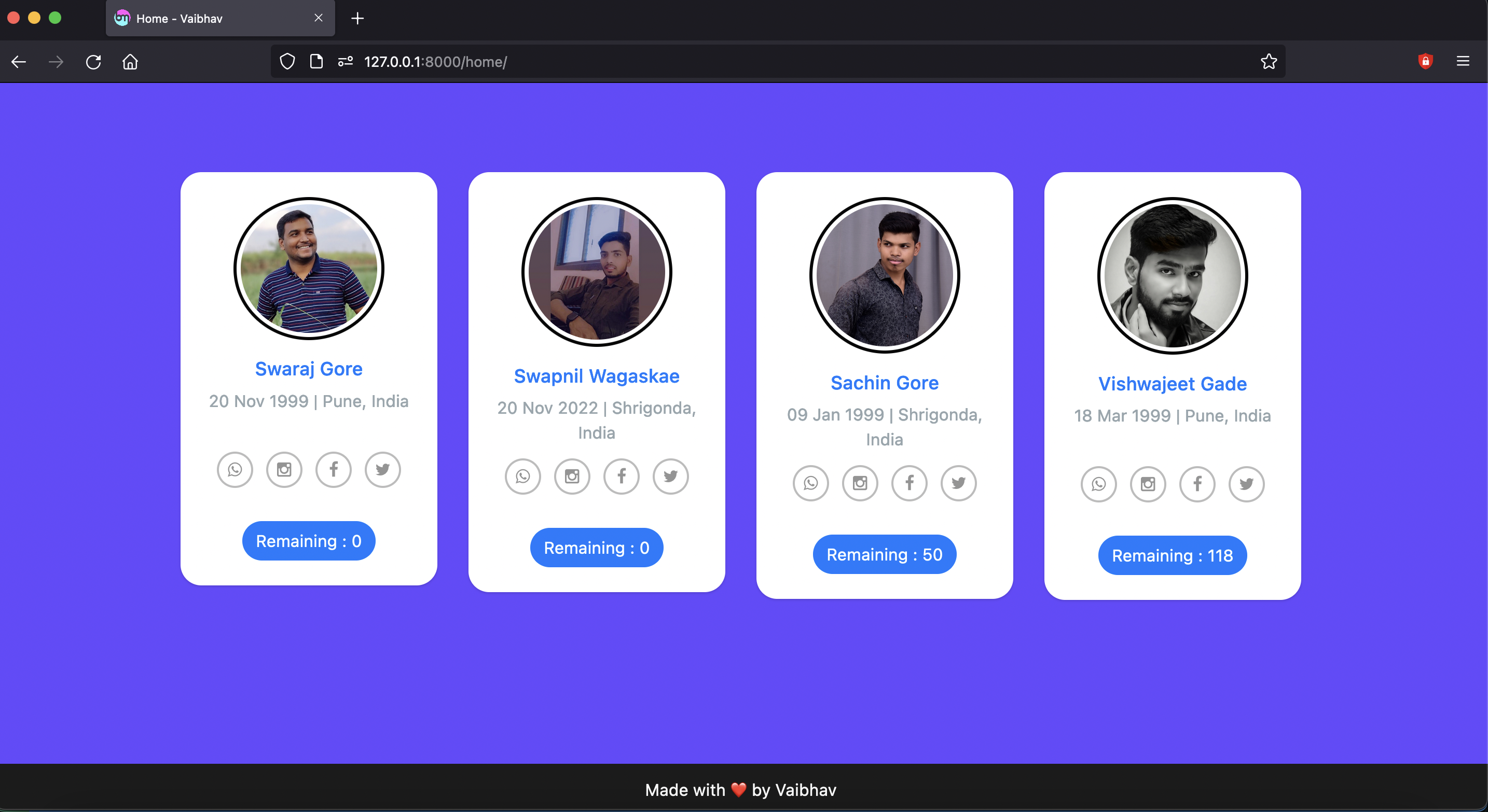 GitHub - cartosat/Birthday_Tracker: Birthday Tracker is a full-fledged ...