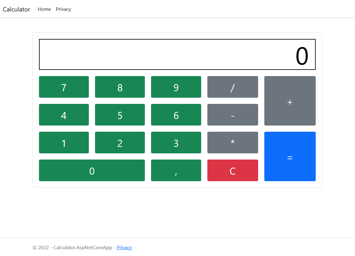 GitHub - tarnowski-git/CalculatorWebApp
