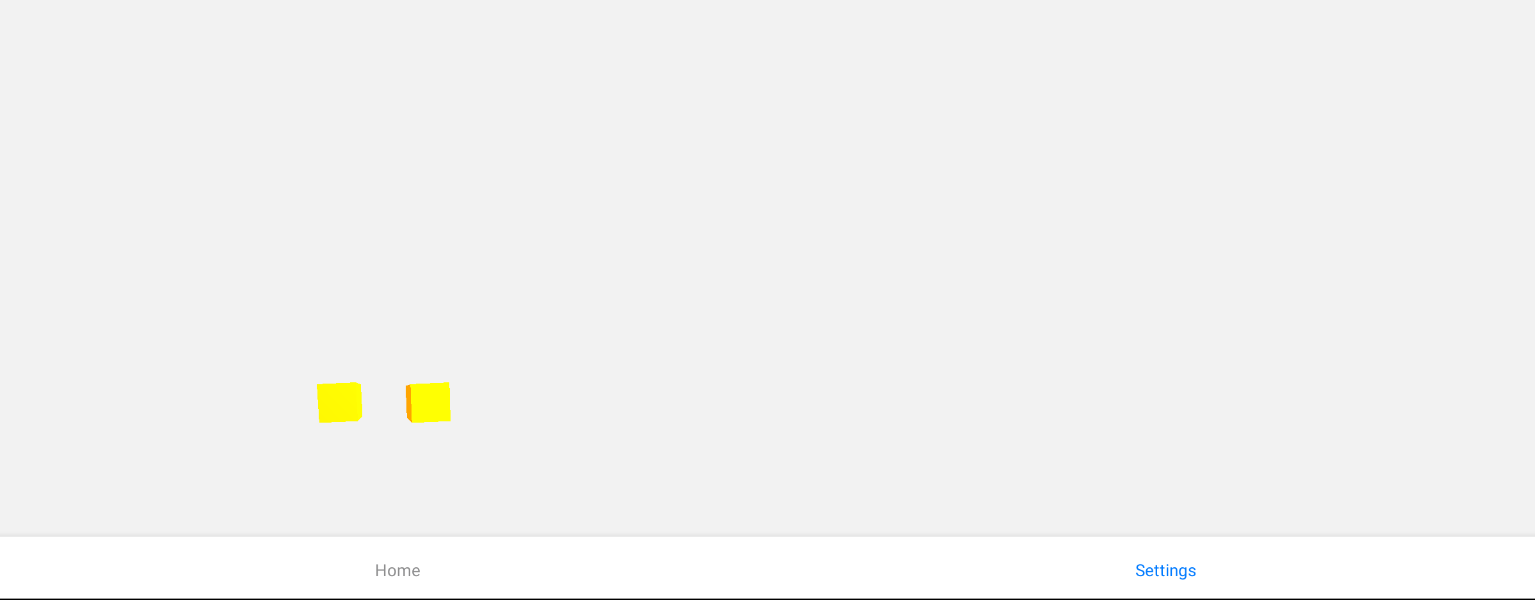 Canvas is rendered differently when embedded in Tab Navigator screen ...