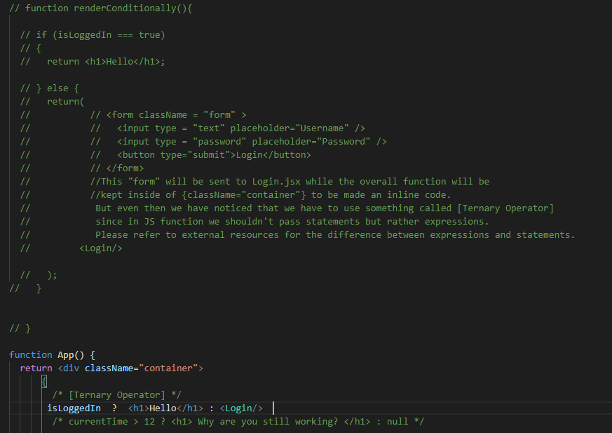 Github Asciiterminalternaryoperator Jsx Refer To The Code For Quick