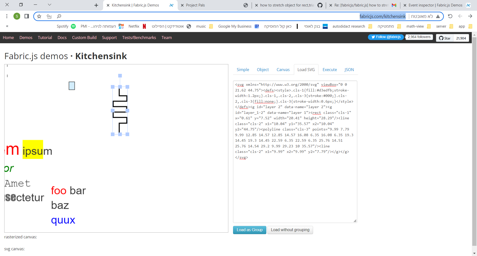 how to stretch object for rect,triangle, etc? · fabricjs fabric.js · Discussion #7993 · GitHub