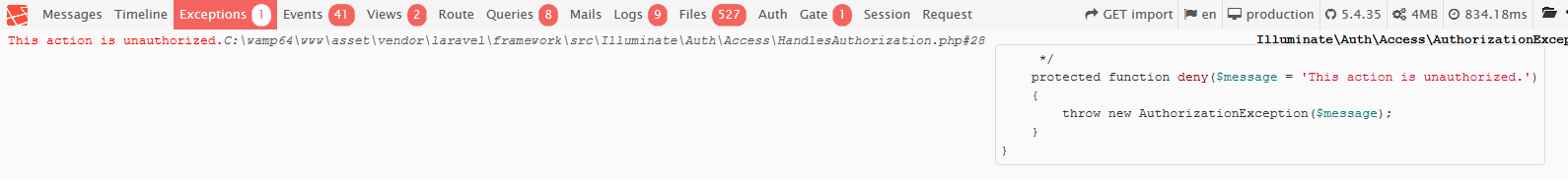 ISSUE: Admins unable to import new Assets etc. · Issue #5217 · grokability/snipe-it · GitHub