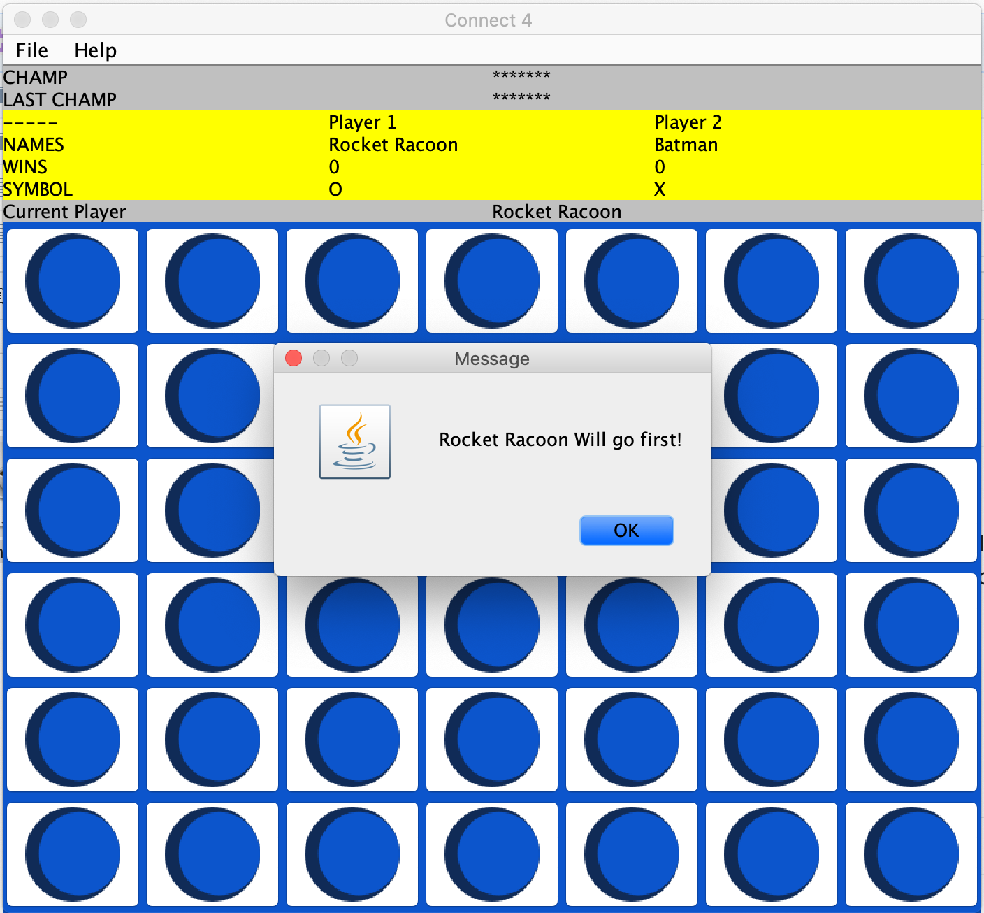 GitHub - NorbertoStudios/CMP326-Project02-Connect4: Fully playable Java swing GUI Game