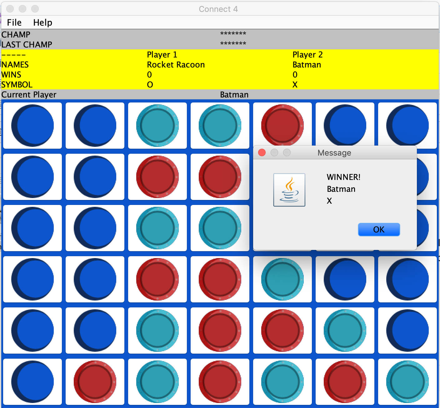 GitHub - NorbertoStudios/CMP326-Project02-Connect4: Fully playable Java swing GUI Game