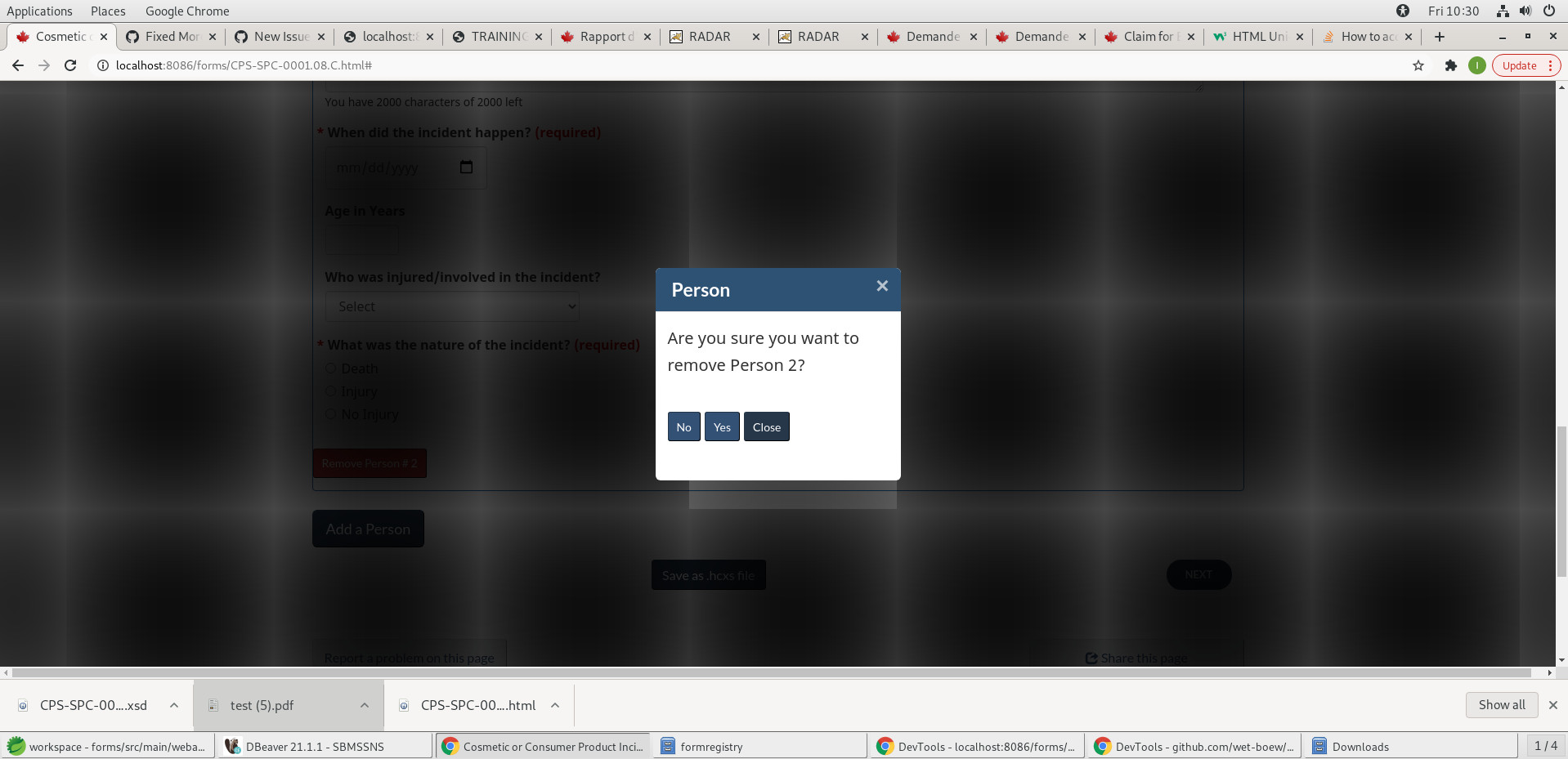 Overlay: Add close button to a dialog · Issue #9176 · wet-boew/wet-boew · GitHub