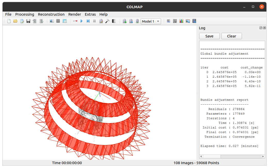 Different behavior between bundle adjustment run from GUI and from CLI · Issue #1094 · colmap ...
