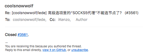 一个关于issues的问题 · Issue #3583 · coolsnowwolf/lede · GitHub