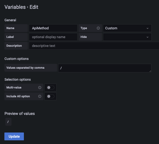 GCP Google Cloud Monitoring variable regex escaping forward slash incorrectly · Issue #41706 ...