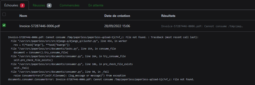 [BUG] Cannot consume document when drag and drop to web interface · Issue #1682 · paperless-ngx ...