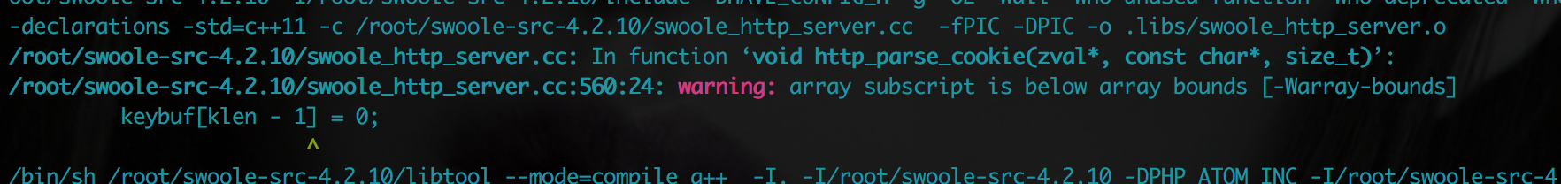 centos7 php7.2.4 编译安装可以成功， 运行 php --ri swoole 报 “Segmentation fault” · Issue #2247 · swoole ...