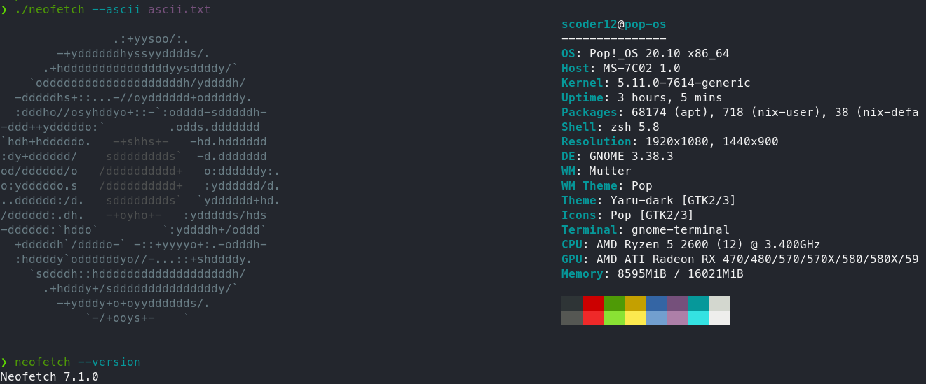ASCII art width is calculated incorrectly for ANSI escapes · Issue #1768 · dylanaraps/neofetch ...