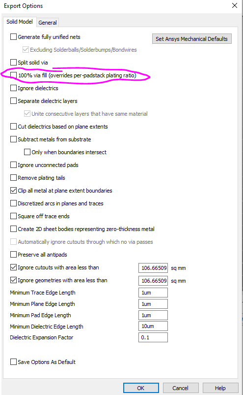 export edb to maxwell - Vias are exported filled regardless of plating thickness · Issue #1478 ...