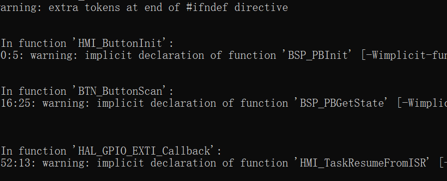How to mask "warnings" in compilation · Issue #574 · ThrowTheSwitch/Ceedling · GitHub