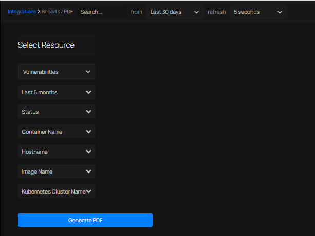 [Reports][Filters Used], show Duration label on downloads table · Issue #98 · deepfence ...