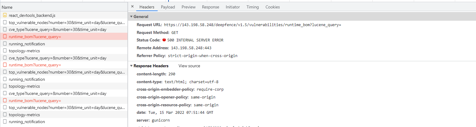 [Runtime bom] not getting displayed on UI · Issue #343 · deepfence/ThreatMapper · GitHub