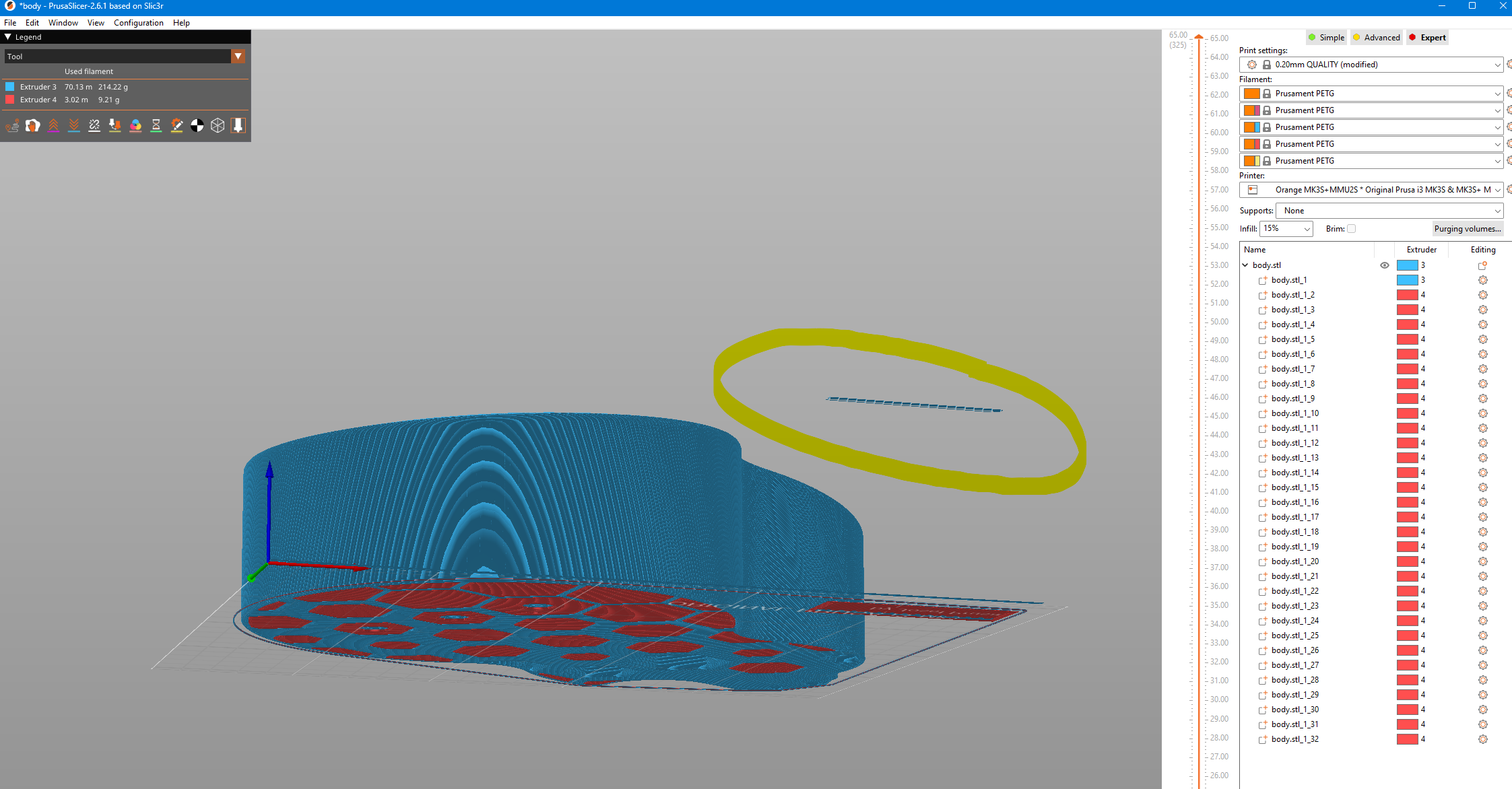 Wipe tower air-printing using MK3S+MMU2S profile in PrusaSlicer 2.6.1+win64 · Issue #11397 ...