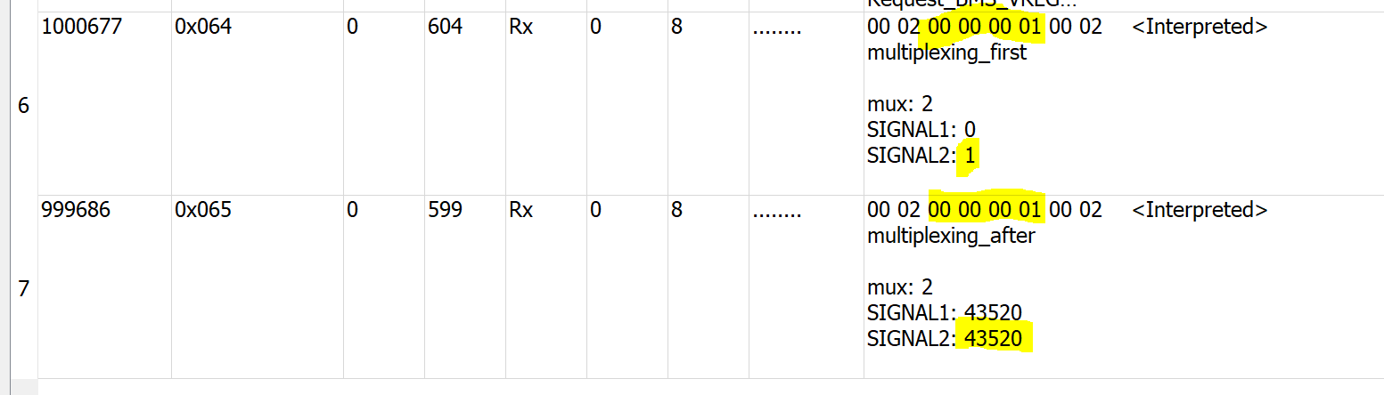 Multiplexor after multiplexed signal does not work · Issue #301 · collin80/SavvyCAN · GitHub