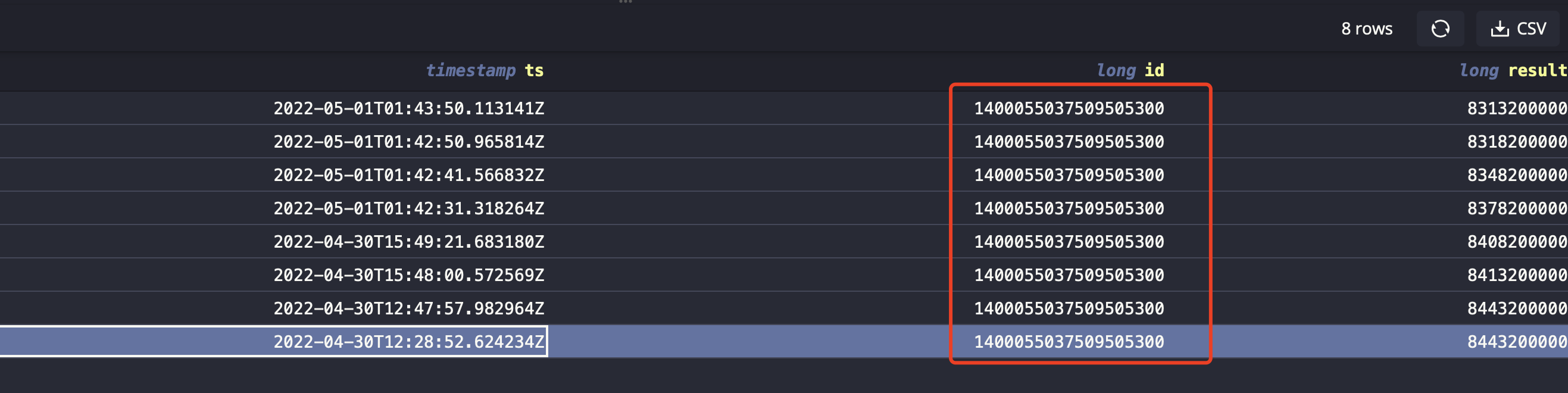 QuestDB web console long type data display lost precision issues · Issue #2088 · questdb/questdb ...