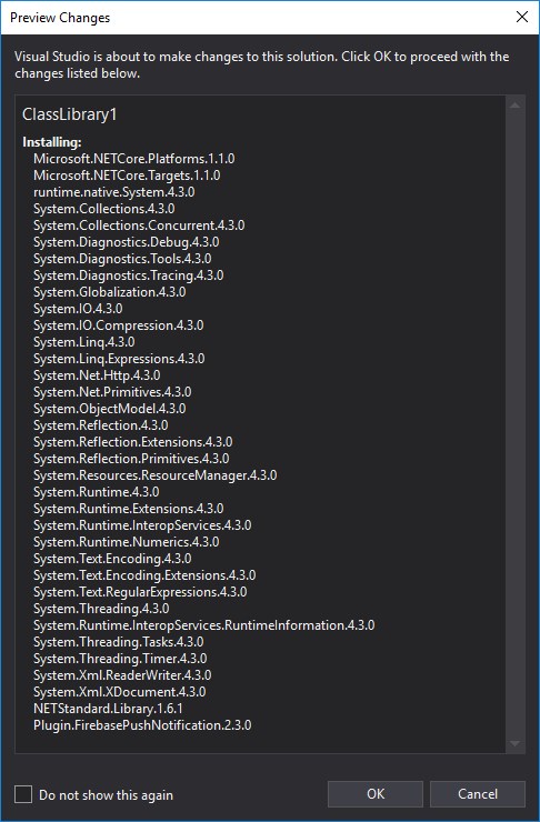 PCL compatibility · Issue #138 · CrossGeeks/FirebasePushNotificationPlugin · GitHub