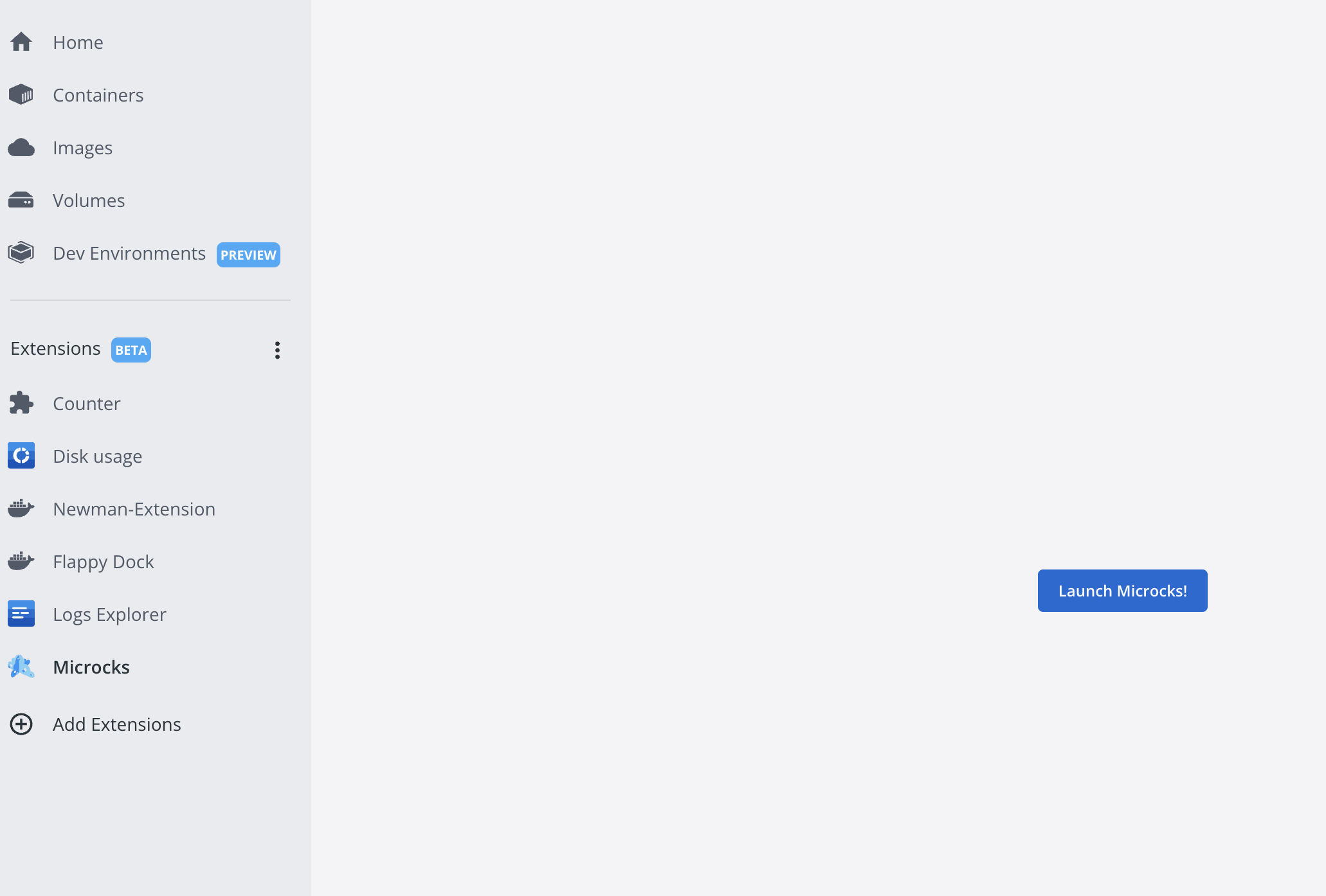 Unable To Launch Microcks · Issue 1 · Microcksmicrocks Docker Desktop Extension · Github