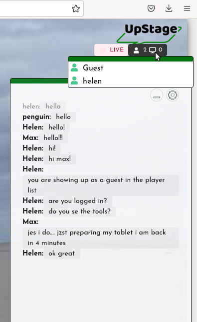player-audience counter is not right · Issue #973 · upstage-org/upstage · GitHub