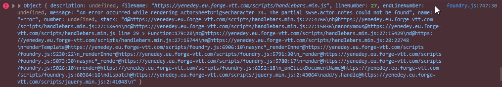 2.0.2.2.2.5 beta release errors in built zip · Issue #513 · sw5e-foundry/sw5e · GitHub