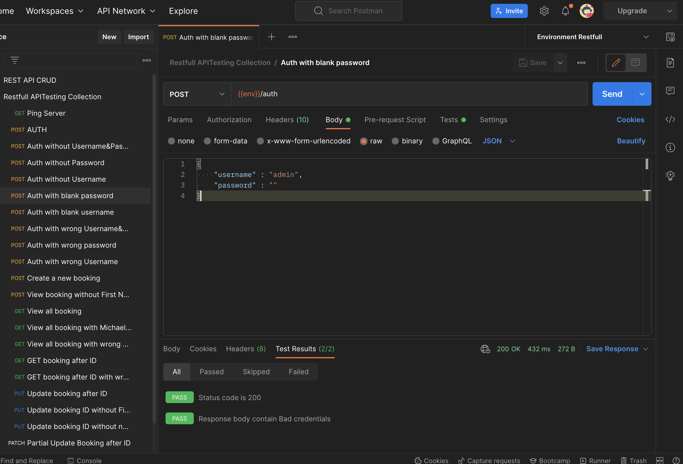 GitHub - christianbogdan/CRUD-Restfull-APITesting-Collection: My first ...