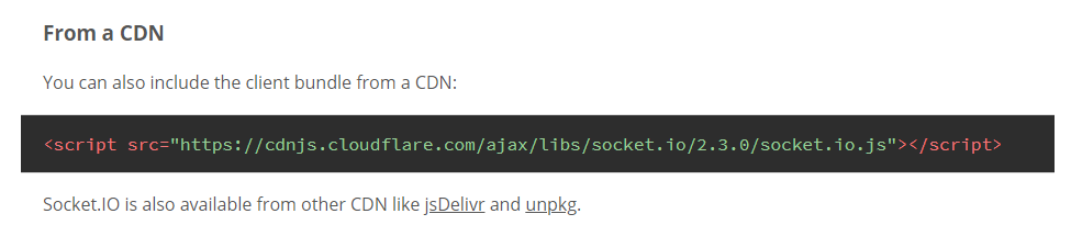 Documentation V3x Misleading Cdn Version For Client · Issue 3693 · Socketio · Github 8510