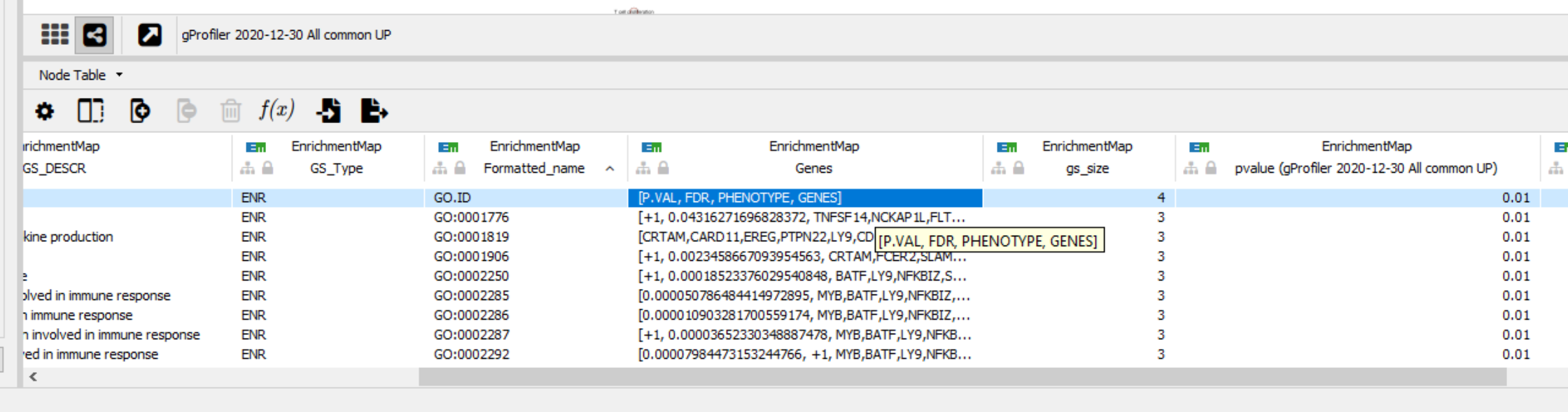 G profiler results don't import properly · Issue #439 · BaderLab/EnrichmentMapApp · GitHub