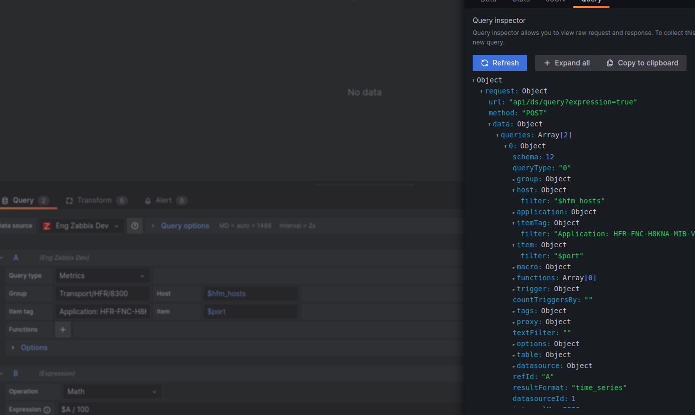 Using an expression under a query that uses variables fails to encode variables · Issue #66028 ...