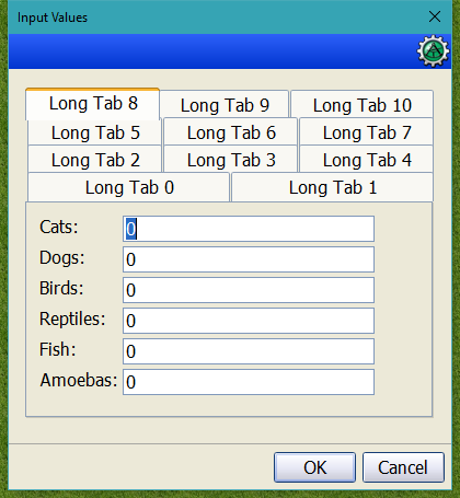 Tabs in `input()` create empty space at the bottom of the panel · Issue ...