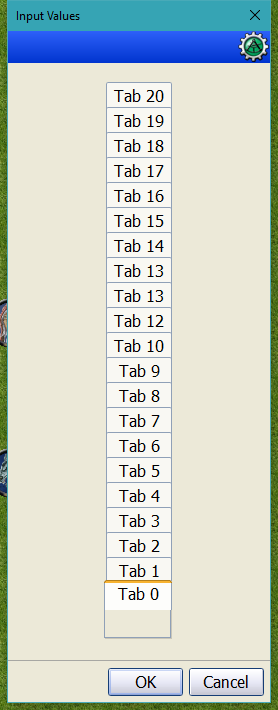 Tabs in `input()` create empty space at the bottom of the panel · Issue #198 · RPTools/maptool ...