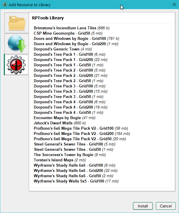 Minimal support for alphabetical sort in Artpacks · Issue #1320 · RPTools/maptool · GitHub