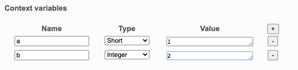 Improvements for the Context Parameters · Issue #6 · sharedchains/camunda-code-editor · GitHub