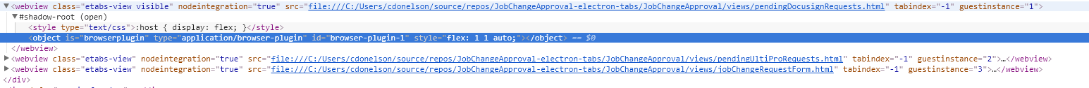 Not Allowing Onclick Actions · Issue 49 · Brrdelectron Tabs · Github