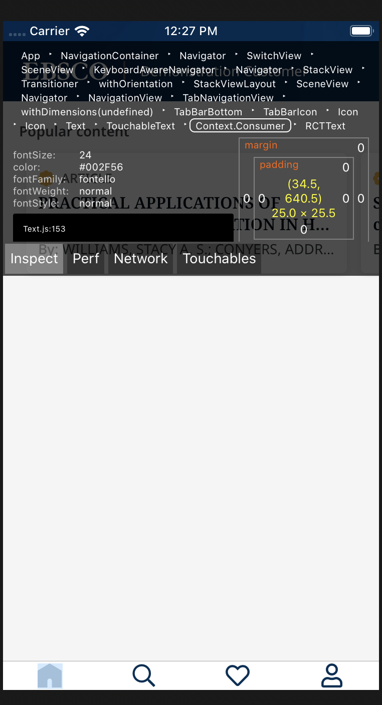 V4 Bottomtabnavigator Does Not Render Correctly Transitioning From