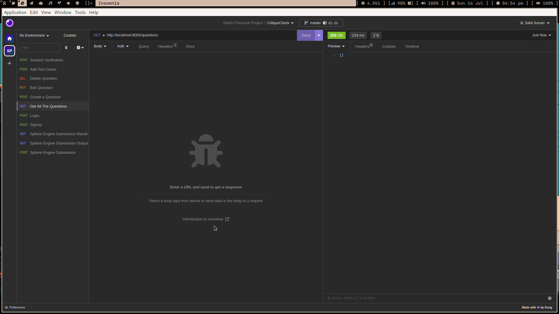GitHub - sahilsuman933/cometlabs_assignment