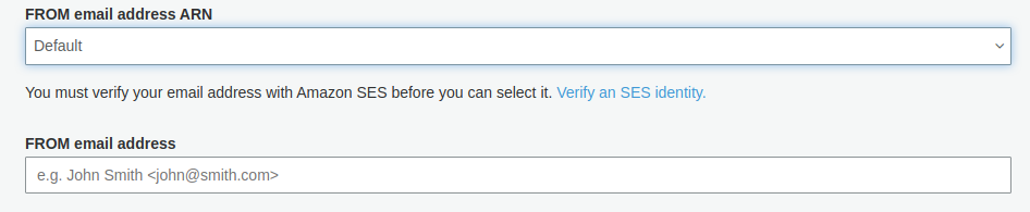 Configure Cognito verification email custom sender address · Issue #6985 · aws-amplify/amplify ...