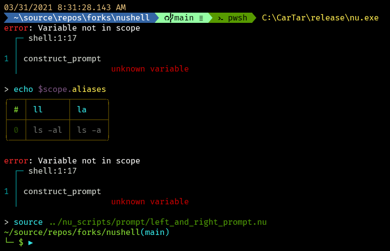 Using Source In Config Toml Sometimes Fails In 0 29 1 · Issue 3236 · Nushell Nushell · Github
