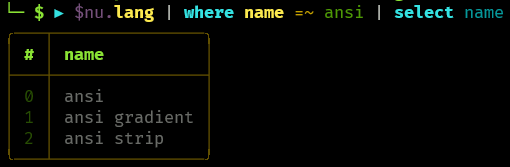 Errors With `nulang` Or `where` Or `select` · Issue 3886 · Nushellnushell · Github