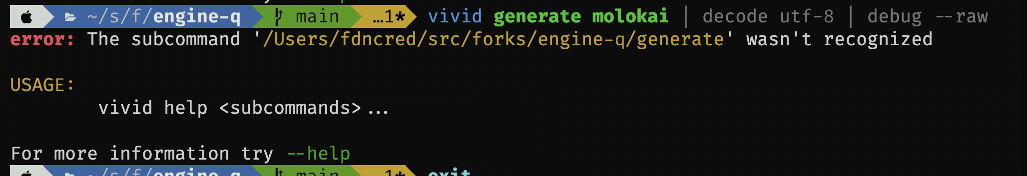 When A Command Is Accepted With Enter Hints Should Go Away · Issue 669 · Nushell Engine Q