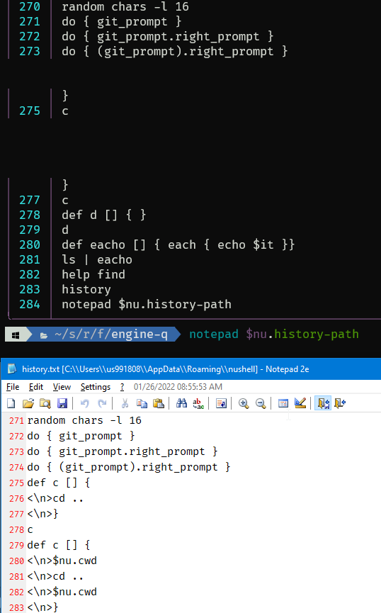 `history` should display multiline items better · Issue #4337 · nushell/nushell · GitHub