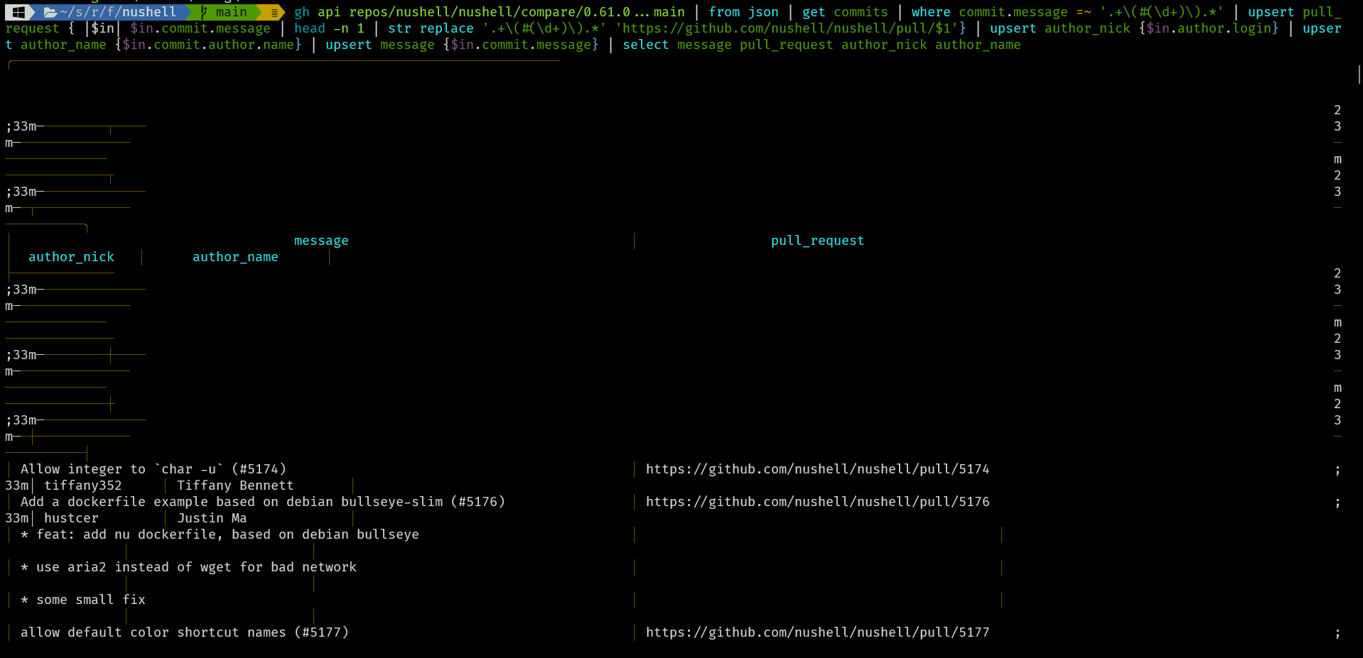 ansi escape leakage on windows · Issue #5428 · nushell/nushell · GitHub