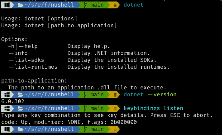 Arrow Keys Stop Working After Running Dotnet But Can Be Fixed By Running Another Command