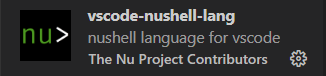 Nushell environment can't be read by VS Code · Issue #7297 · nushell/nushell · GitHub